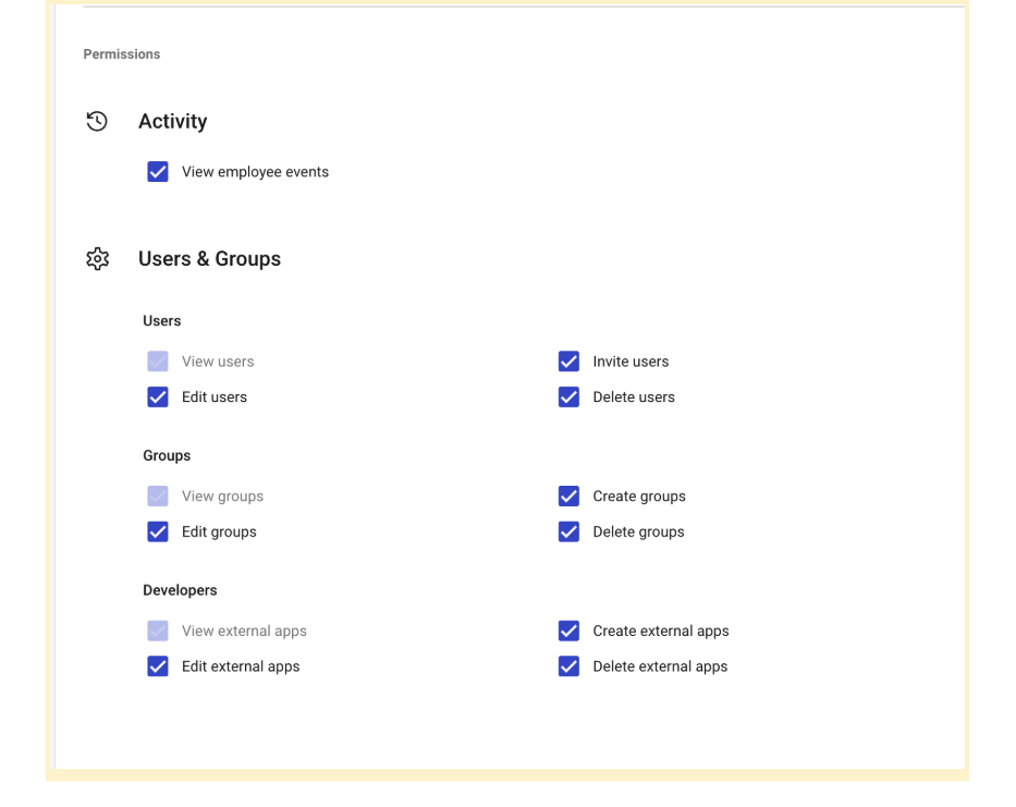 Inviting a User | Authentication Framework | Jack Henry Docs