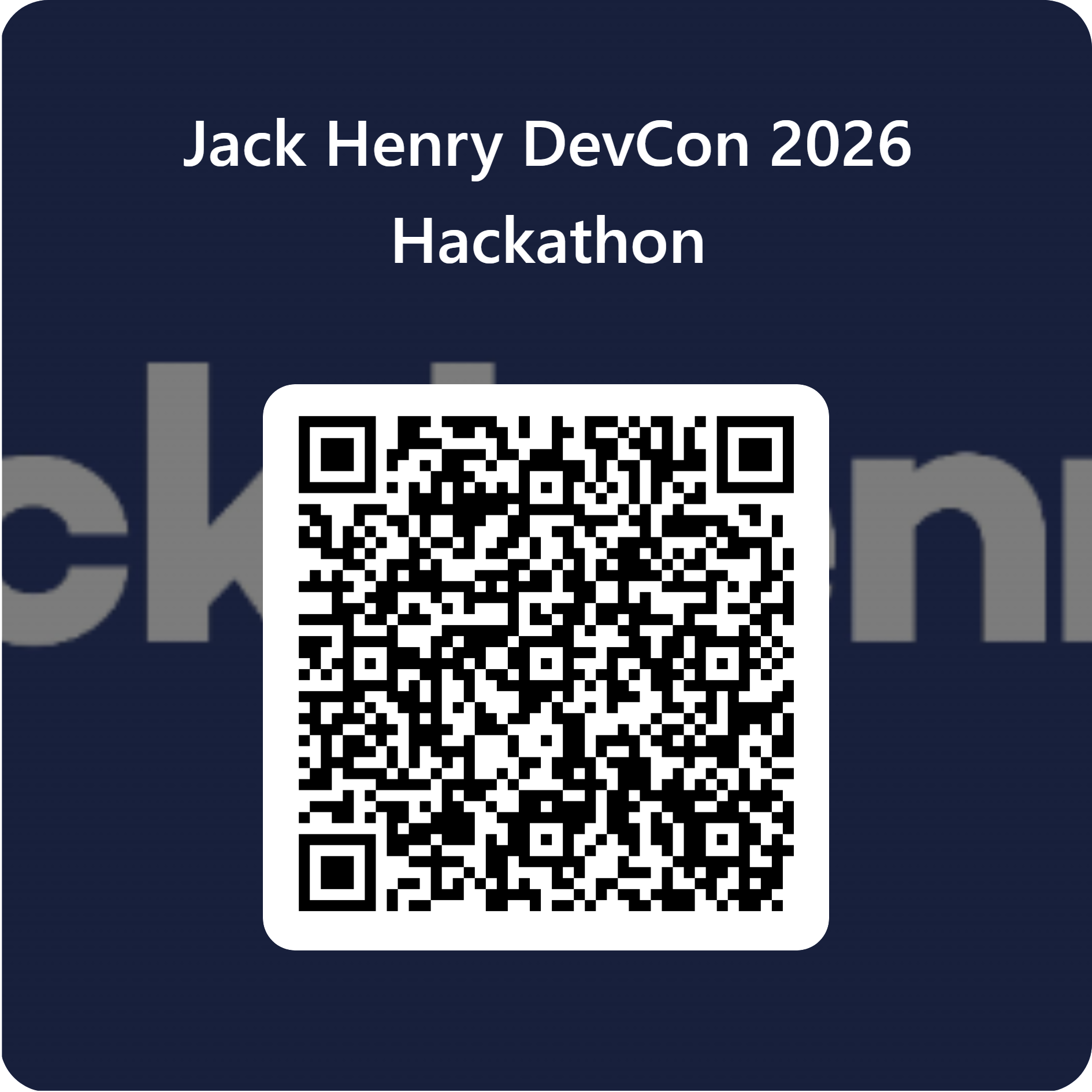 Home | Developer Conference | Jack Henry Docs