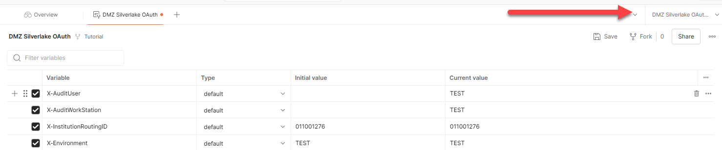 Using JH Public Postman for OAuth | jXchange - SOAP API | Jack Henry Docs